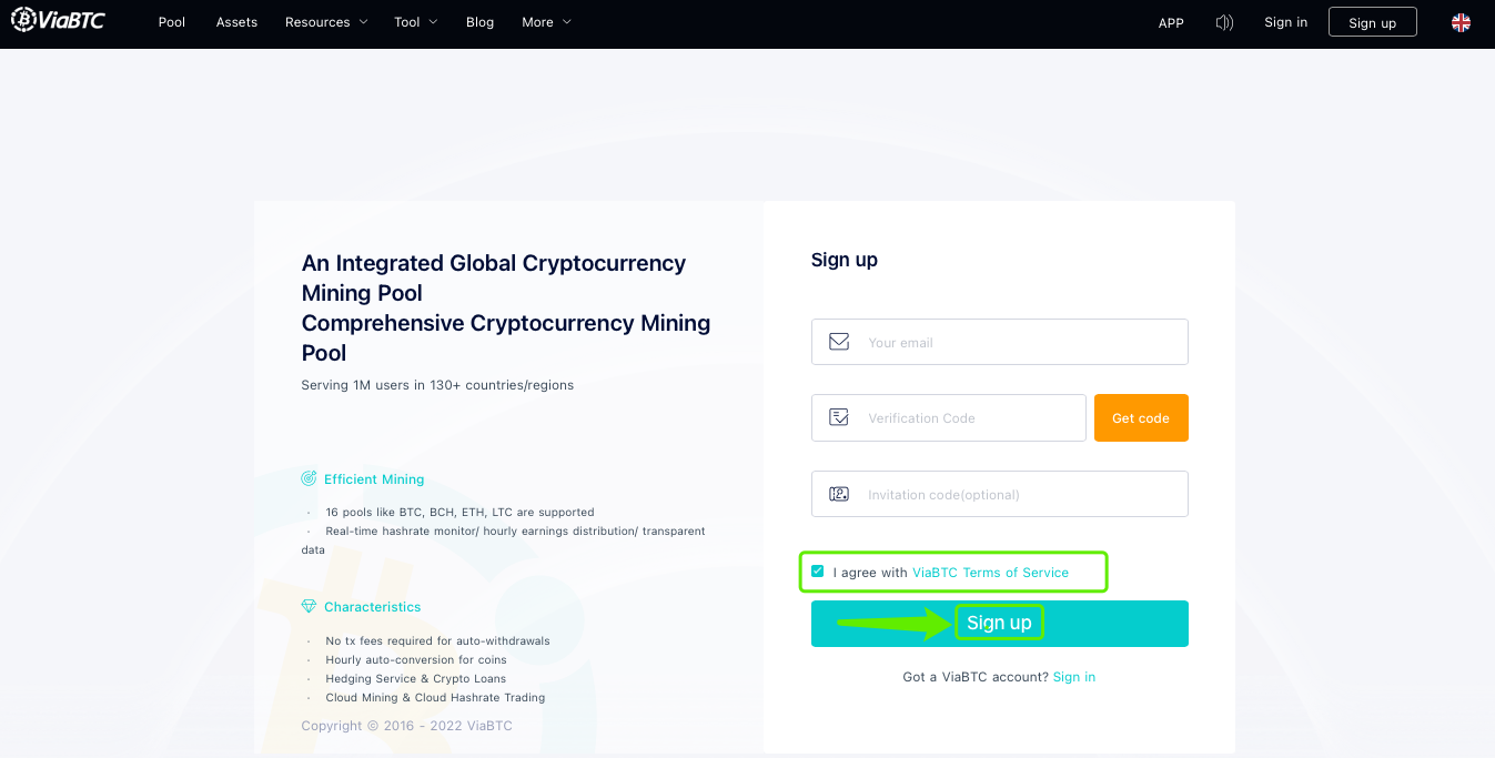 How to Register and Log In to Your ViaBTC account – ViaBTC Help Center