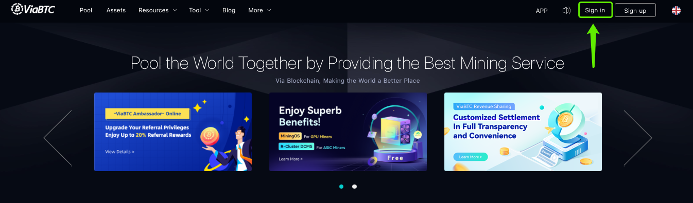 How to Register and Log In to Your ViaBTC account – ViaBTC Help Center